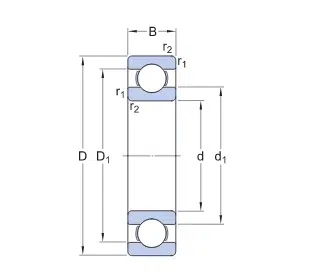 SKF Bearing W 617/5 - SKF Bearing|NSK Bearing|FAG Bearing-CMTG Bearing ...